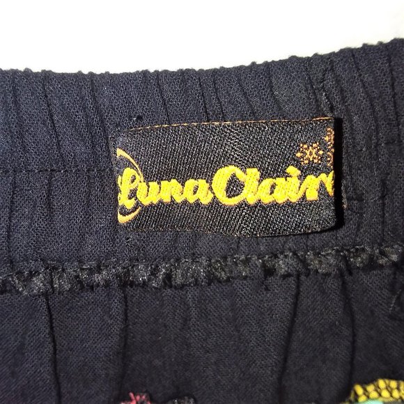 Luna Claire | Skirts | Luna Claire Floral Maxi Skirt That Ties Up Sz L ...
